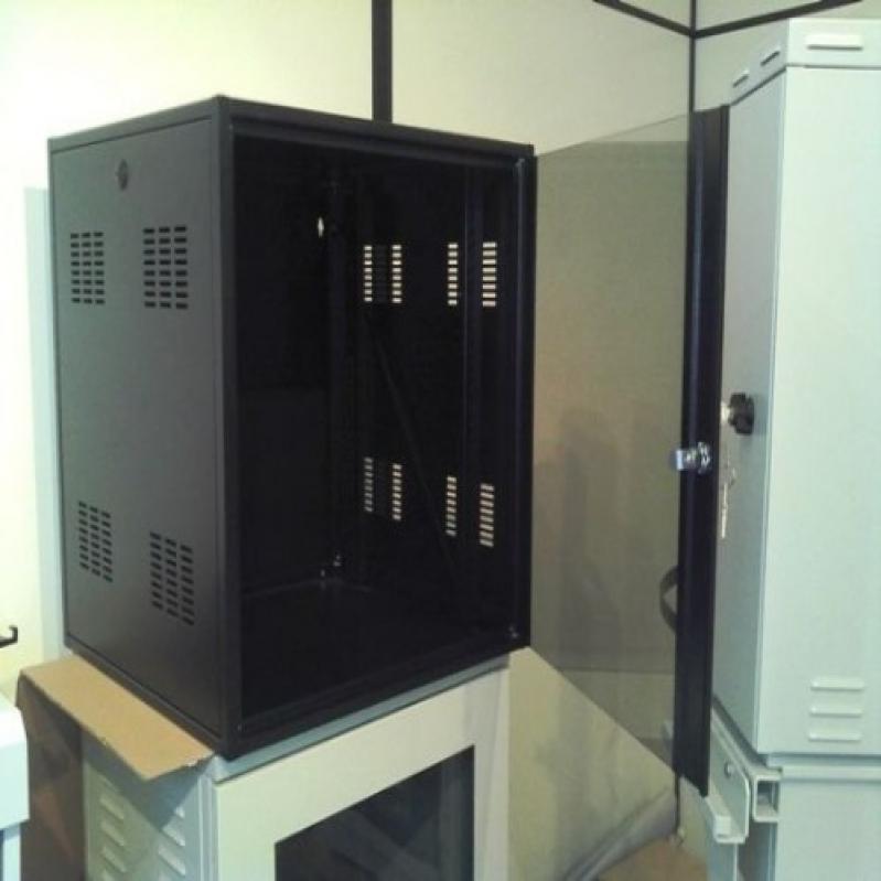 MINI RACK19 16U X 570 MM PRETO - KAIROSTECH