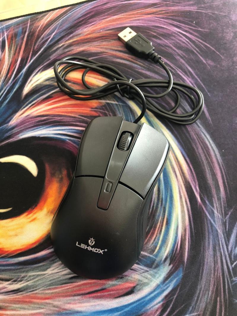 Mouse com fio LEHMOX LEY - 1505 - Lite Tecnologia