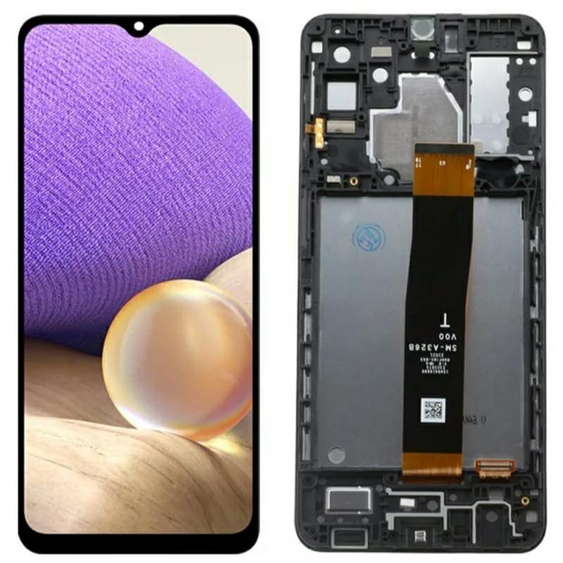 FRONTAL SAMSUNG A32 5G ORIGINAL VIVID COM ARO - PEÇAS ATACADO