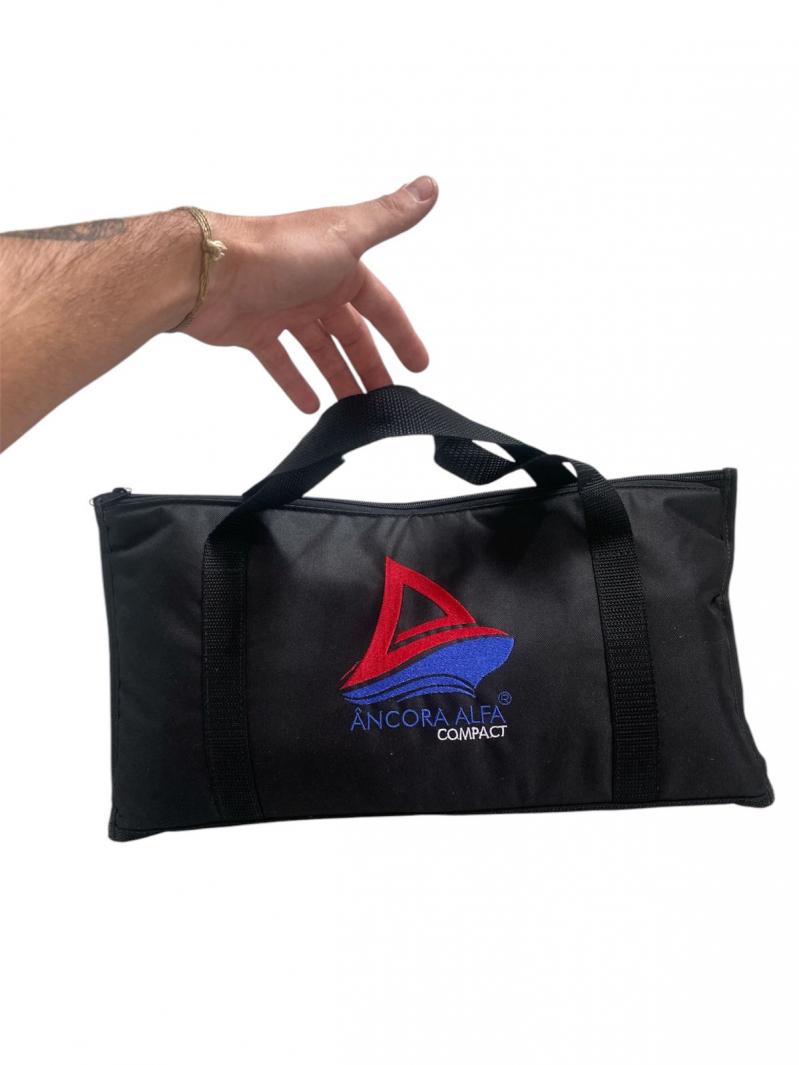 ANCORA ALFA INOX COMPACT 1.4KG KIT* - Farol Pesca e Náutica