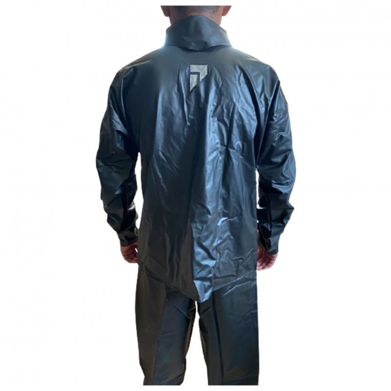 JAQUETA PVC MOTOCICLISTA PT GG PIONEIRA - FORTSEG EPI