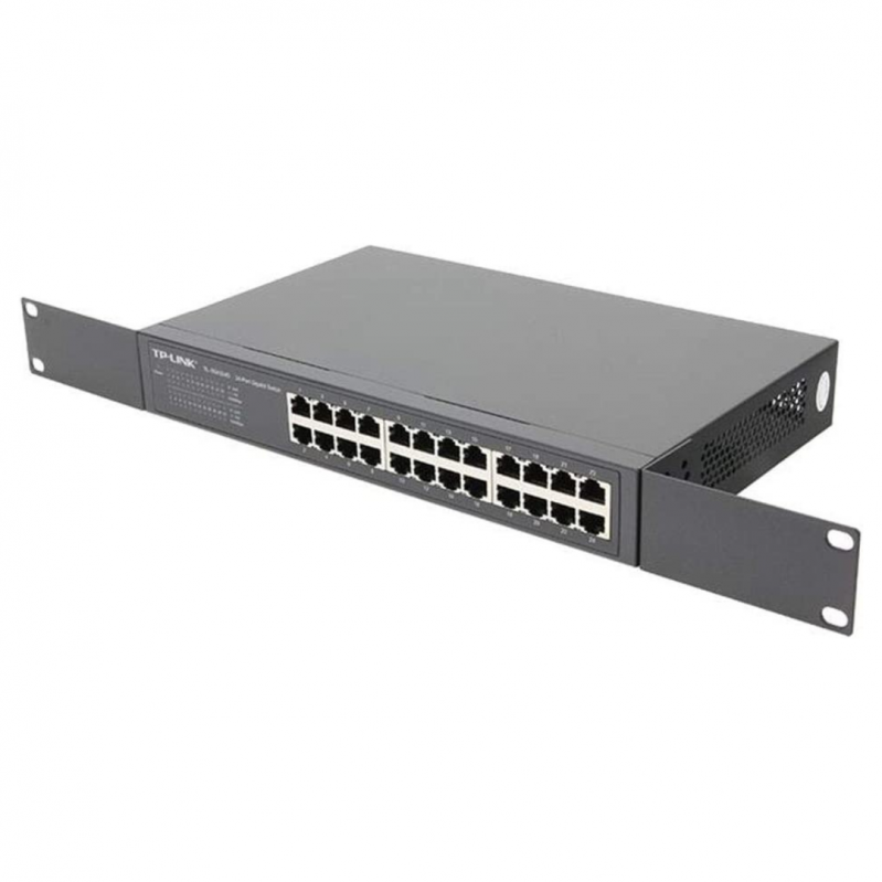 SWITCH GIGABIT 24P 10/100/1000 TP-LINK TL-SG1024D - Excelent Soluções ...