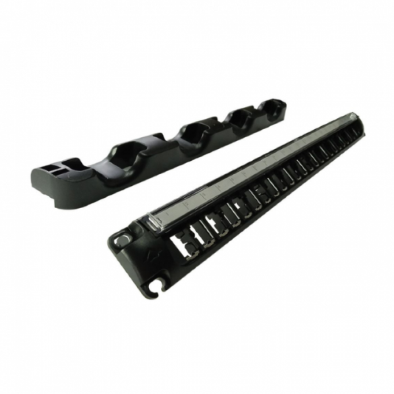 RACK 19 PATCH PANEL 24P CAT5E ETHER - FURUKAWA - Excelent Soluções Digitais