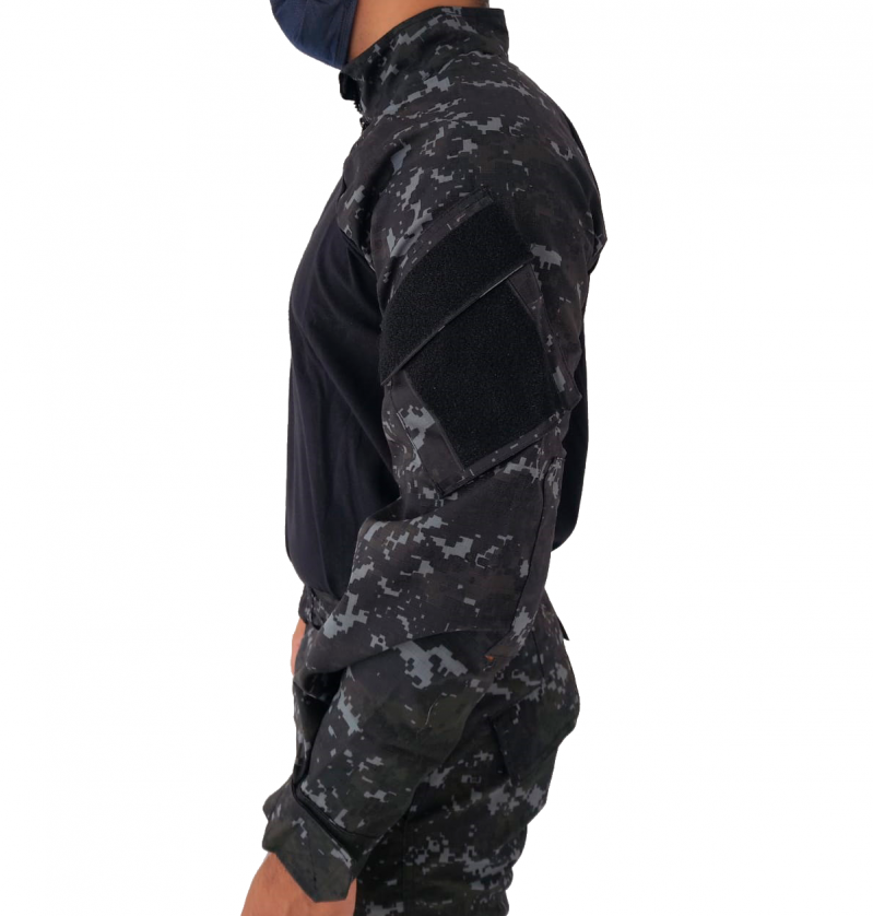 Camisa de Combate MASCULINA Camuflado Urbano Digitalizado - ROTAM/FT ...