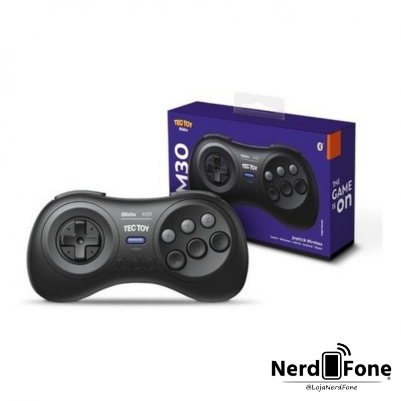 CONTROLE BLUETOOTH MEGA CLASSICO TECTOY - NERD FONE
