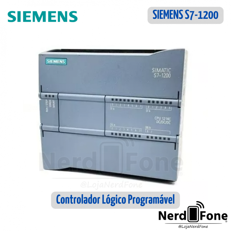 CLP SIMATIC S7-1200 / CPU 1214C DC/DC/CD SIEMENS - NERD FONE
