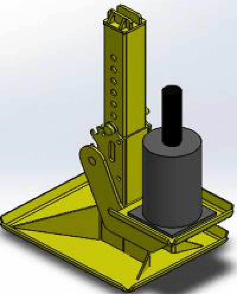ELEV DSCA 9750/9770 C/HID. E TRAV. MANUAL (C/ HIDRÁULICO 12 t + JG ...